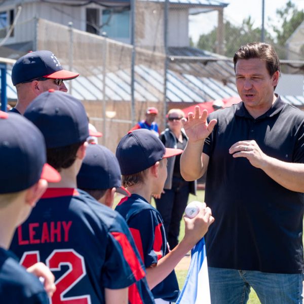 Gallery: Governor Ron DeSantis Visits Little League Baseball Tournament ...