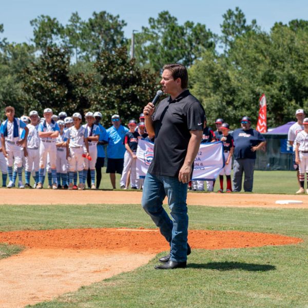 Gallery: Governor Ron DeSantis Visits Little League Baseball Tournament ...
