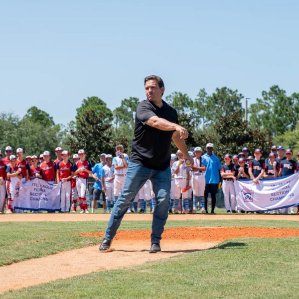 Gallery: Governor Ron DeSantis Visits Little League Baseball Tournament ...