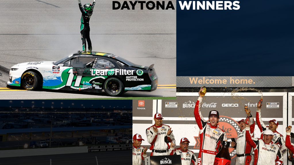 Justin Haley, Ryan Blaney Win at Daytona International Speedway ...