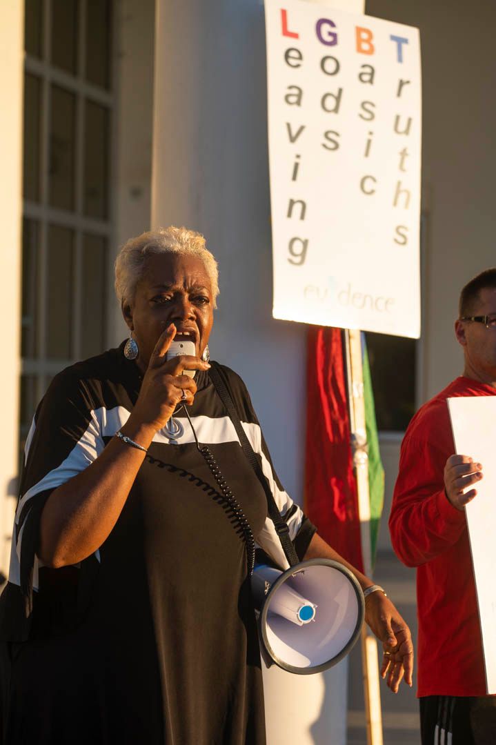 Demonstrators Face Off Before and During Flagler School Board Meeting ...