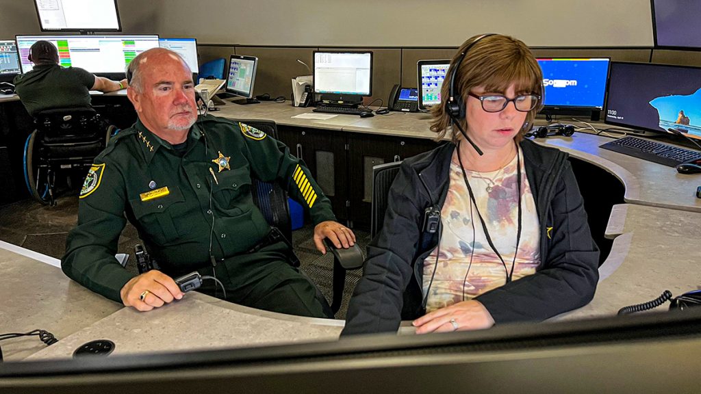 Sheriff Rick Staly Serves as a 9-1-1 Dispatcher for National Public ...
