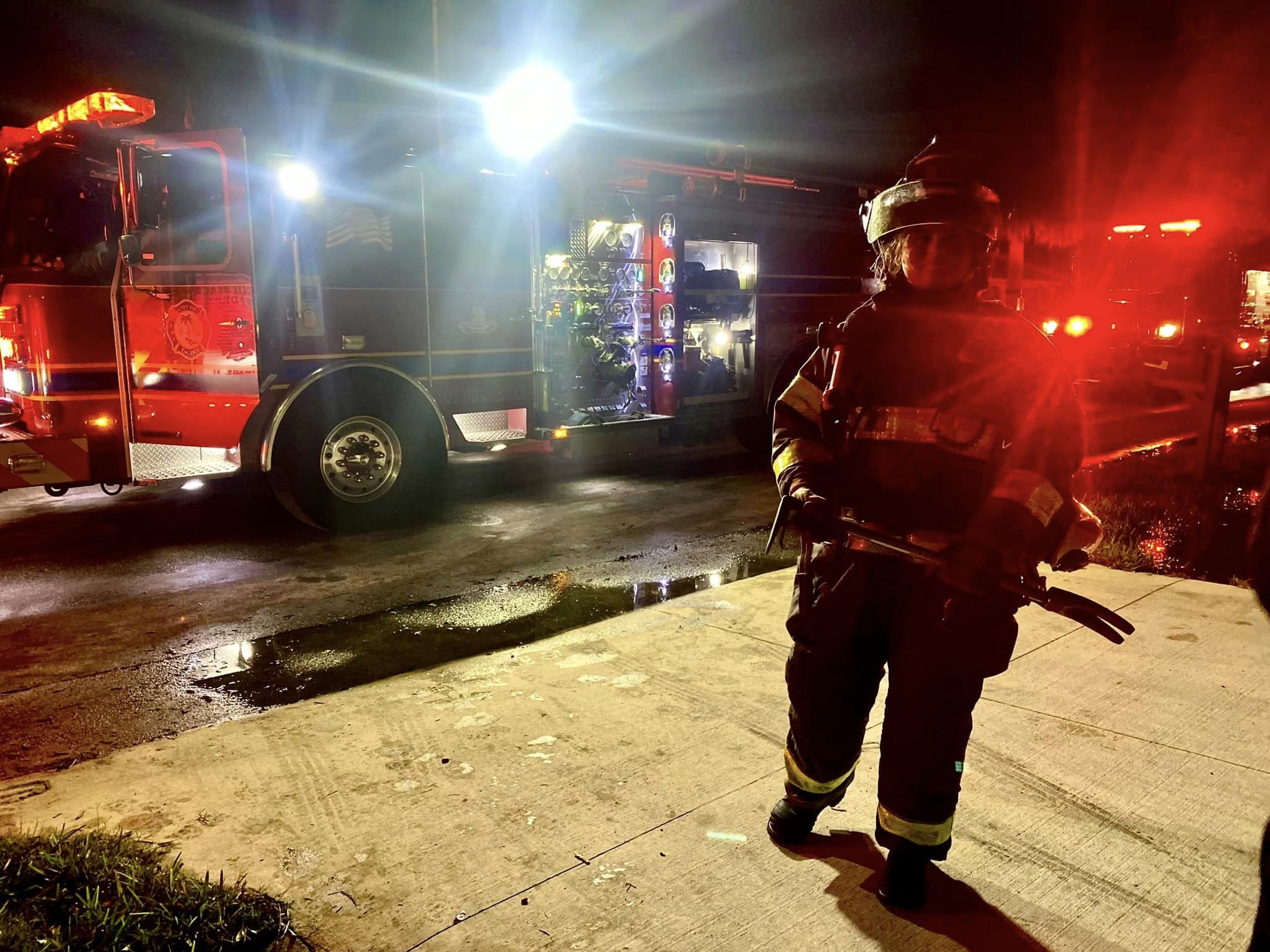 Flagler Beach Fire, Police Depts Extinguish House Fire Monday Evening ...